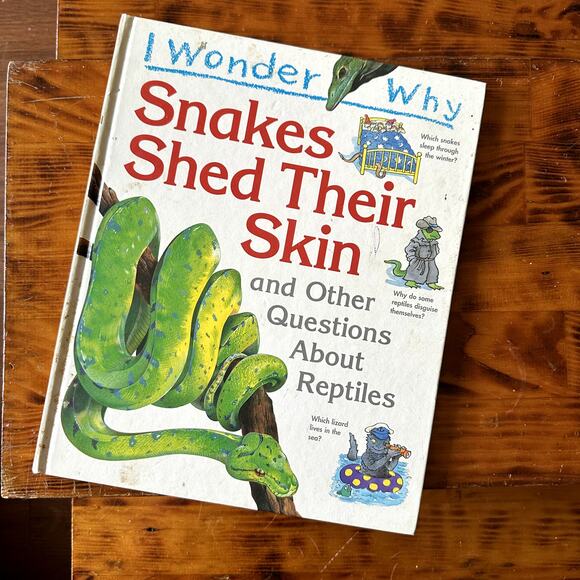 Vintage | Toys | Vtg I Wonder Why Snakes Shed Their Skin Other ...